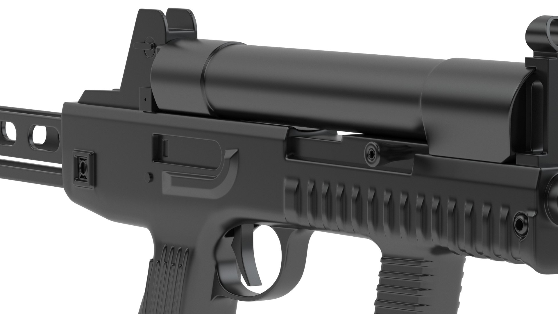 CF-05 Submachine Gun 3D Model - TurboSquid 1992293