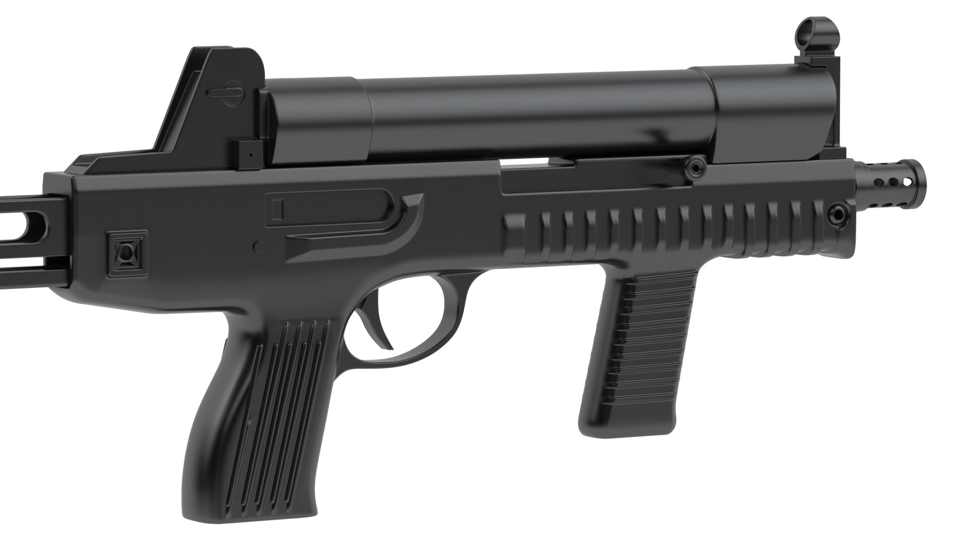 CF-05 Submachine Gun 3D Model - TurboSquid 1992293