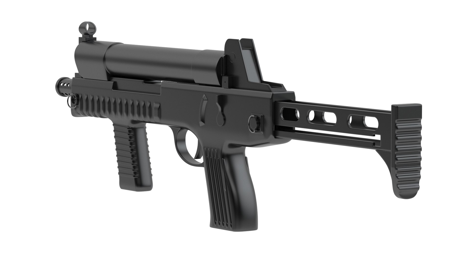 CF-05 Submachine Gun 3D Model - TurboSquid 1992293