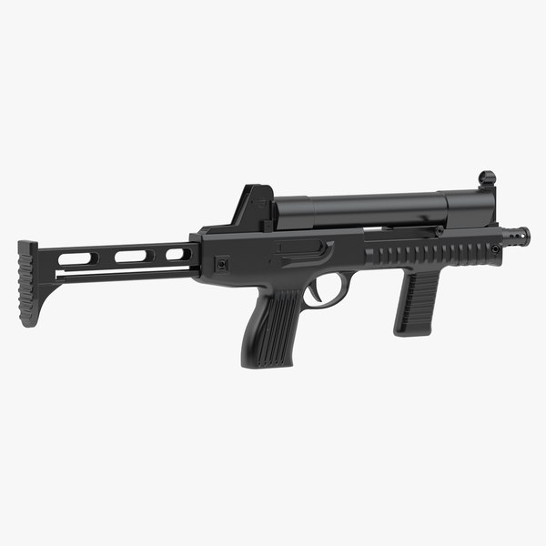 CF-05 Submachine gun 3D 모델 - TurboSquid 1992293