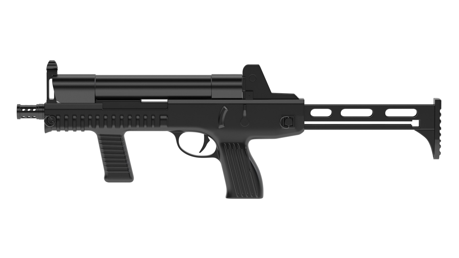 CF-05 Submachine Gun 3D Model - TurboSquid 1992293