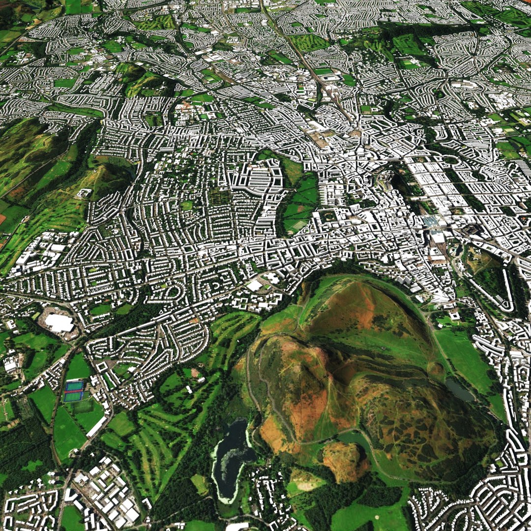 3D Edinburgh City Units - TurboSquid 1383386