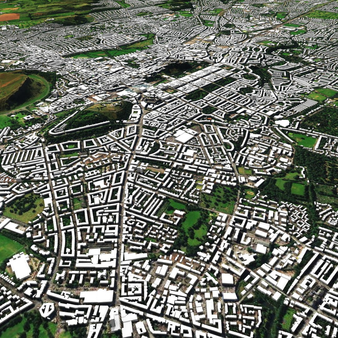 3D Edinburgh City Units - TurboSquid 1383386