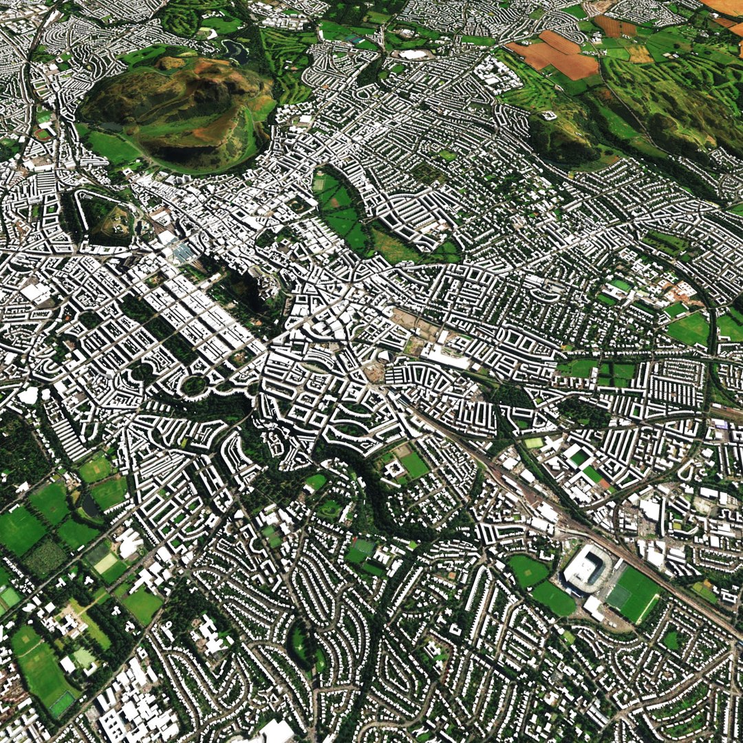3D Edinburgh City Units - TurboSquid 1383386