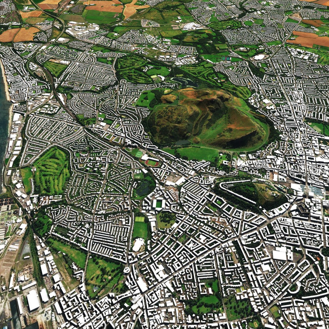 3D Edinburgh City Units - TurboSquid 1383386