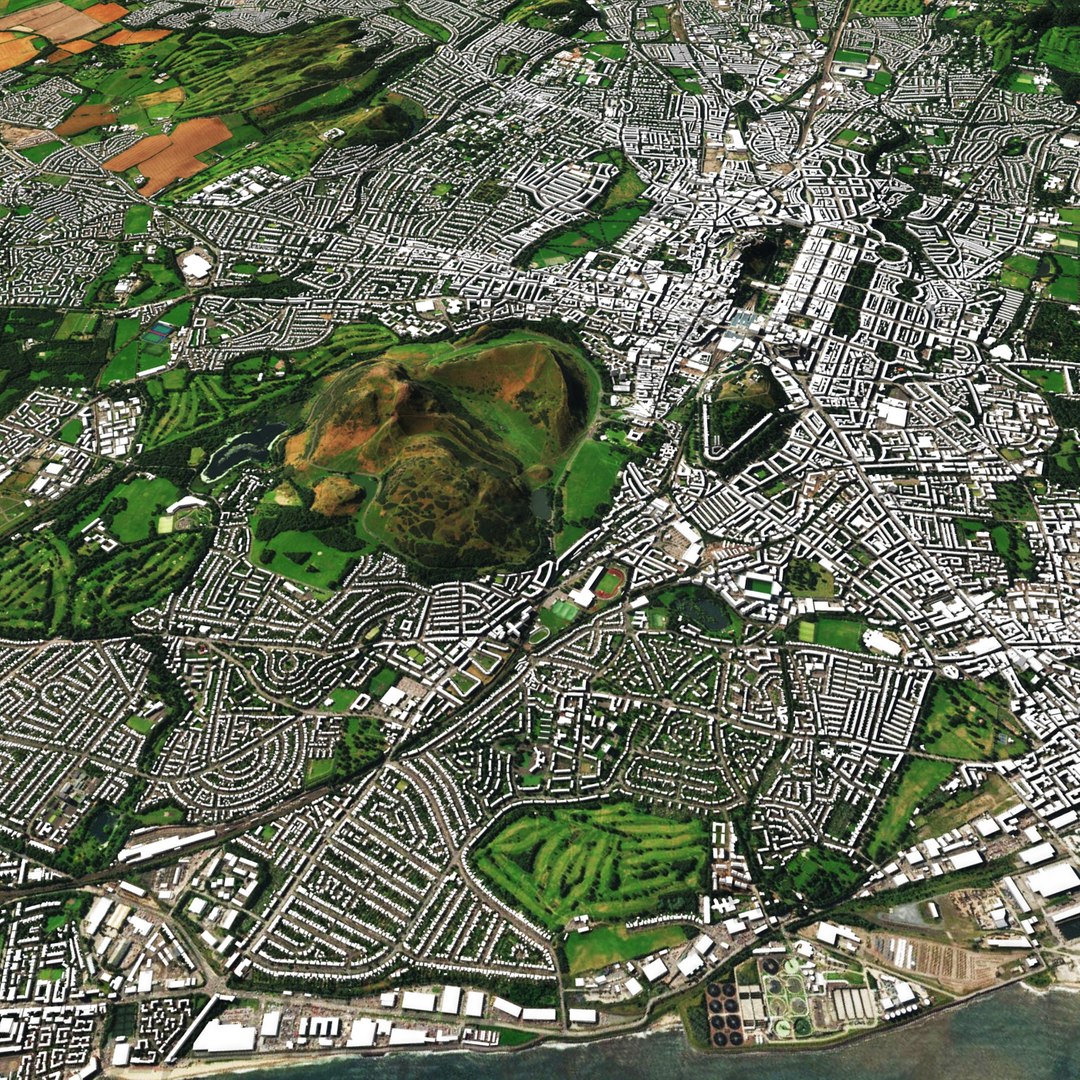 3D Edinburgh City Units - TurboSquid 1383386