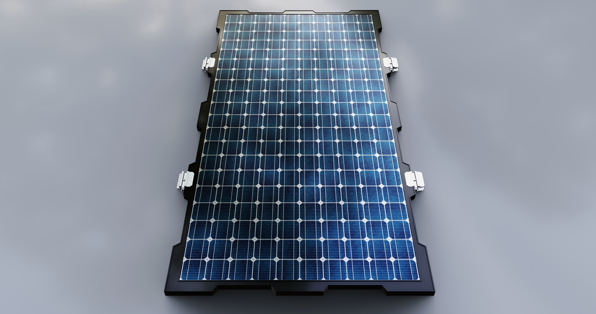 3D 630W 2465x1134x35mm New Frame Solar Panel - TurboSquid 2275440
