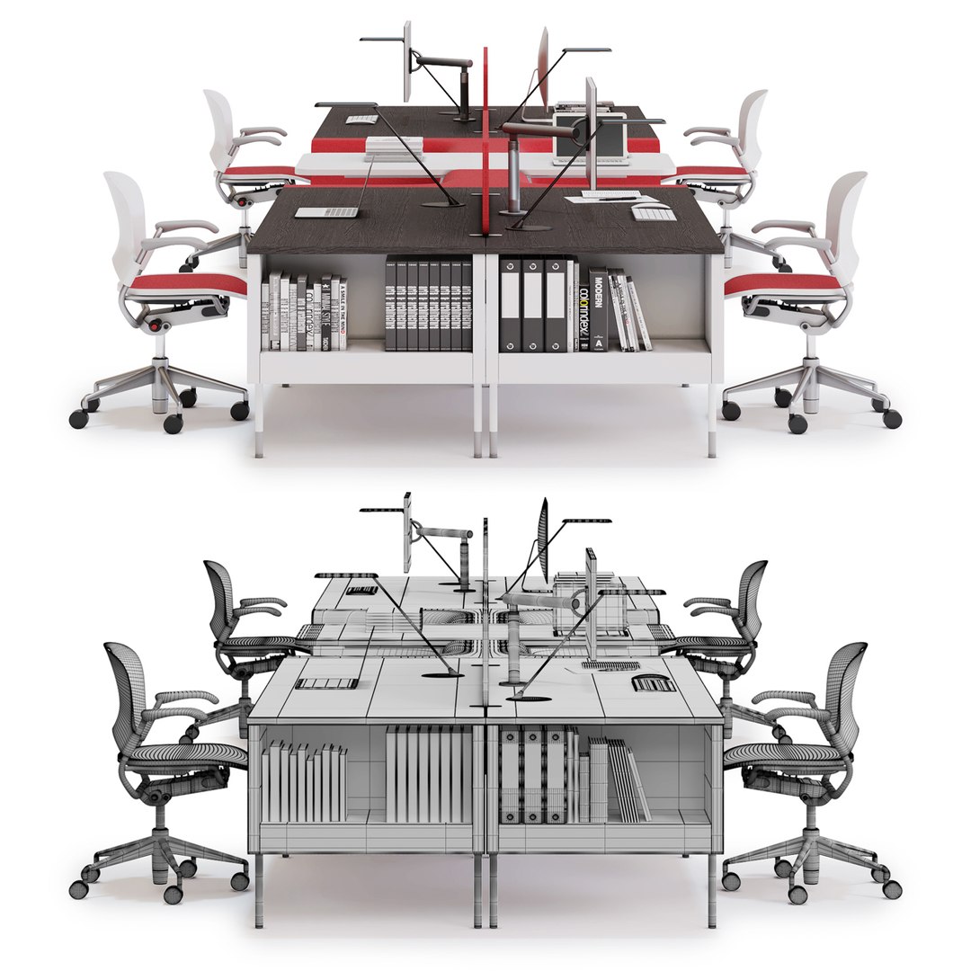 3D Model Herman Miller Public - TurboSquid 1444658