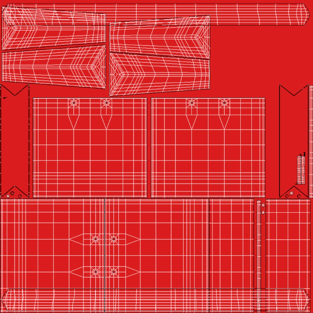 Red Paper Bag Model - TurboSquid 1890797