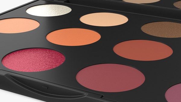 3D Small Eyeshadow Palette with Mirror - TurboSquid 1830864