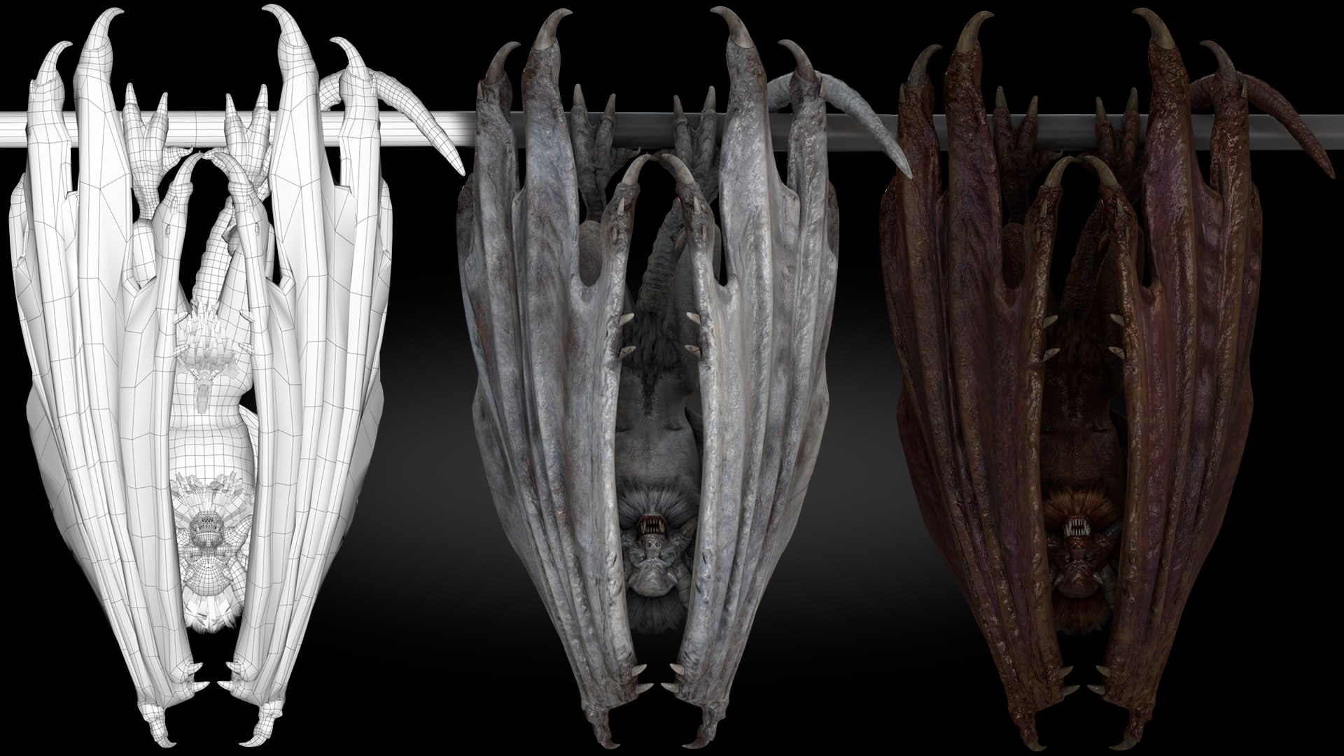 Harpy Vampire Low-poly 3D Model 3D Model - TurboSquid 1933822