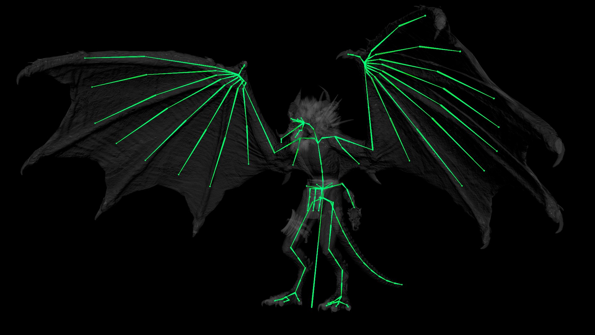 Harpy Vampire Low-poly 3D Model 3D Model - TurboSquid 1933822