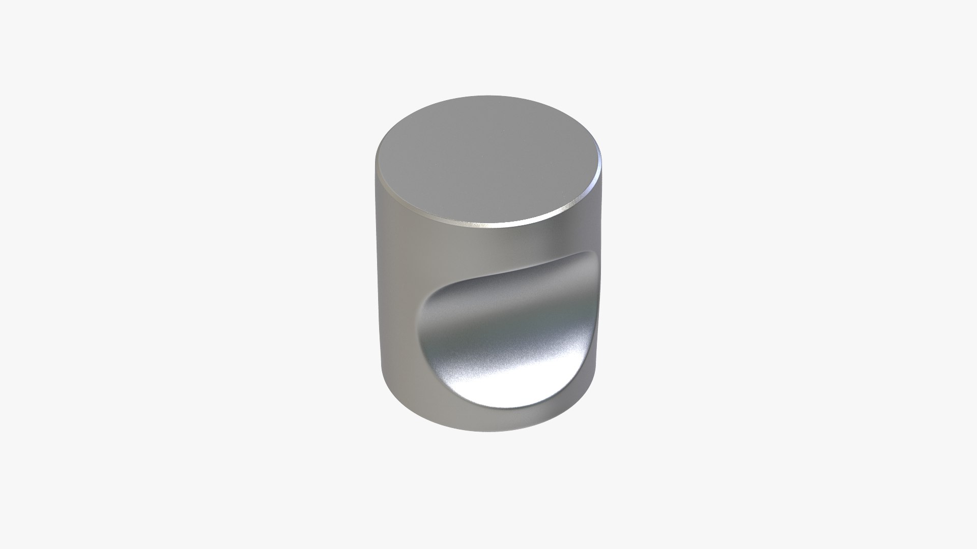 Notched Button 3D - TurboSquid 2030826
