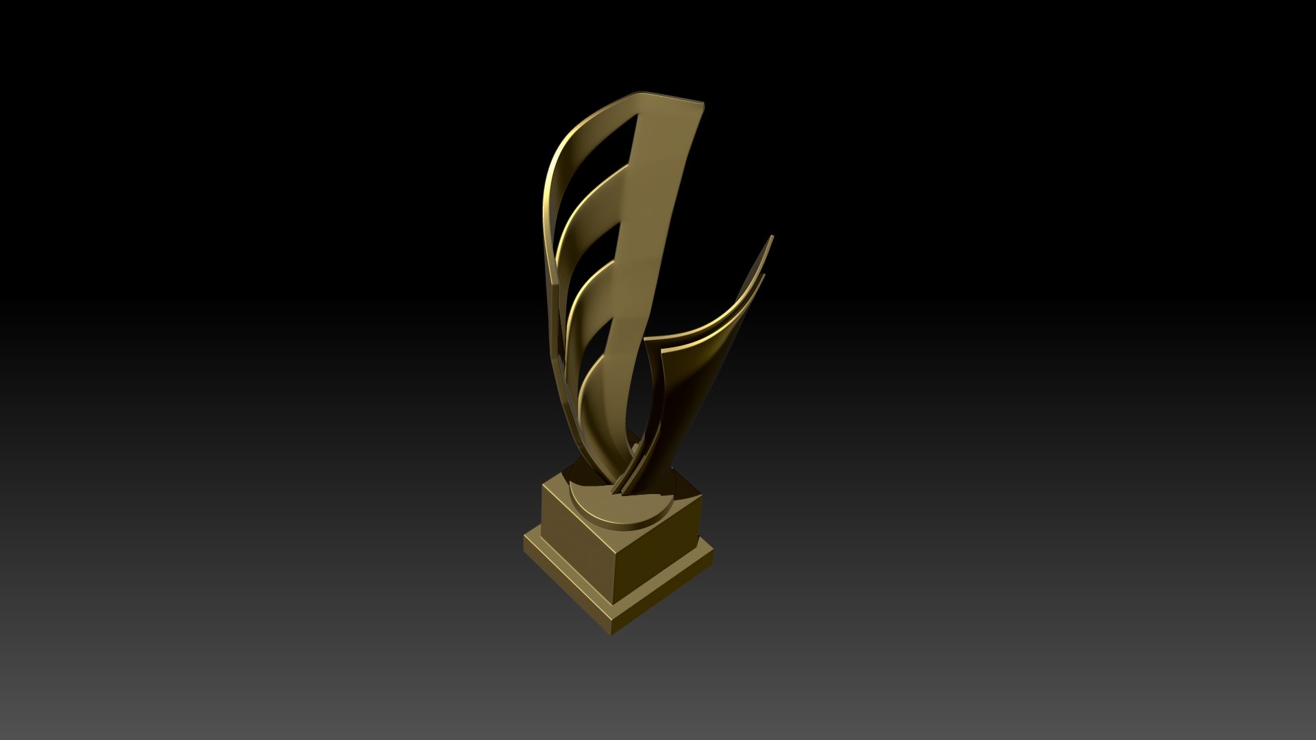 New Concept Unique Trophy 3d Model 3D Model - TurboSquid 2155179