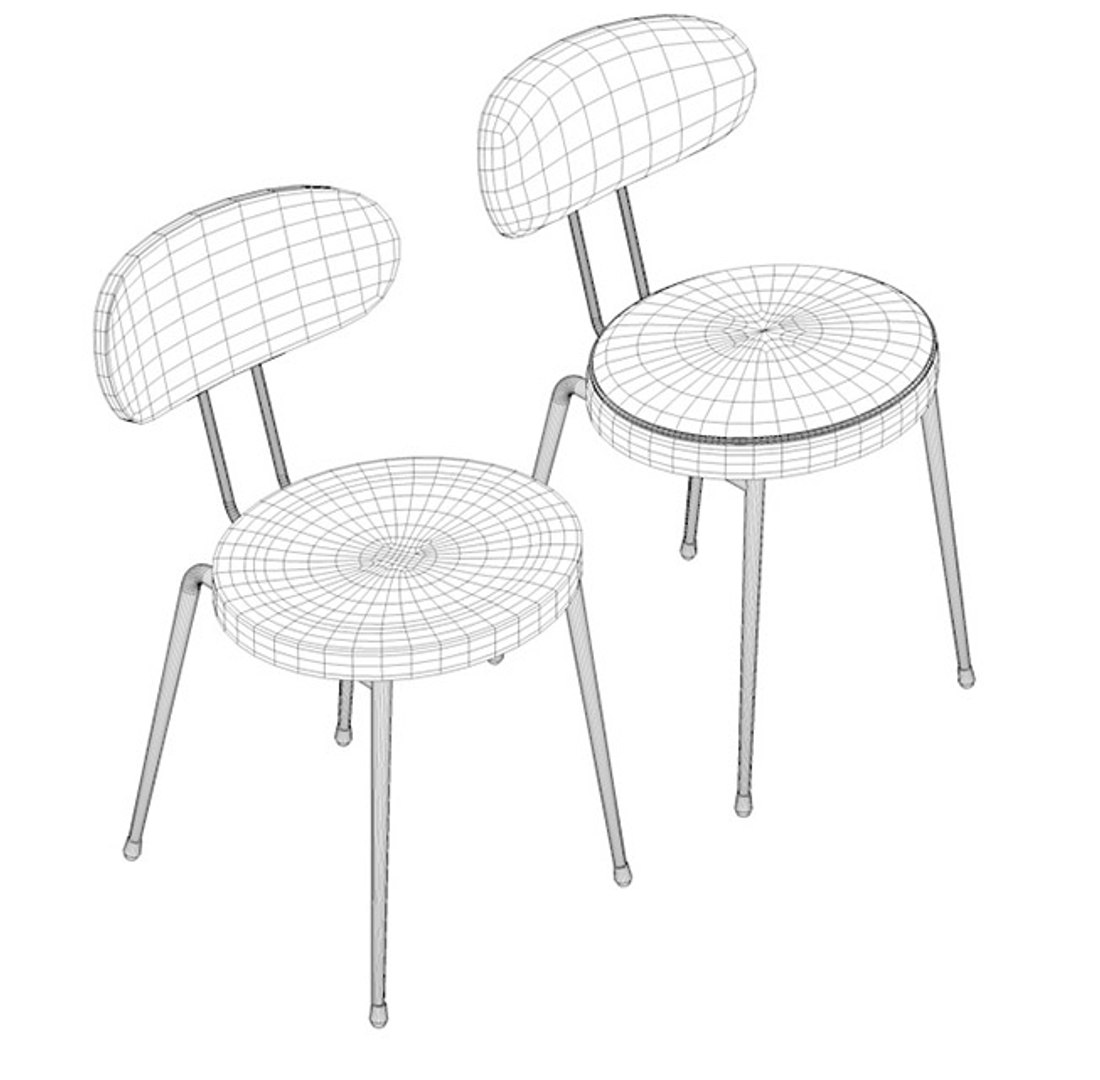 3D design chair model - TurboSquid 1644156