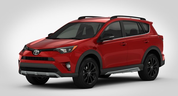 modelo 3d Toyota RAV4 Adventure 2018 Rigged - TurboSquid 1234014