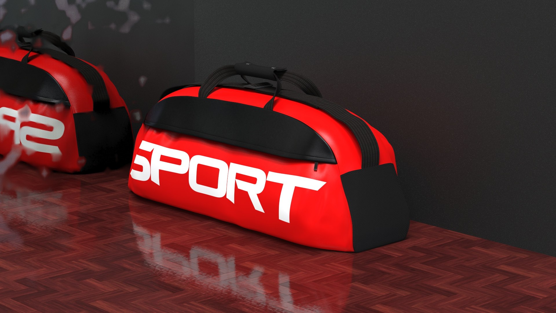 3D Sport Bag model - TurboSquid 1880248