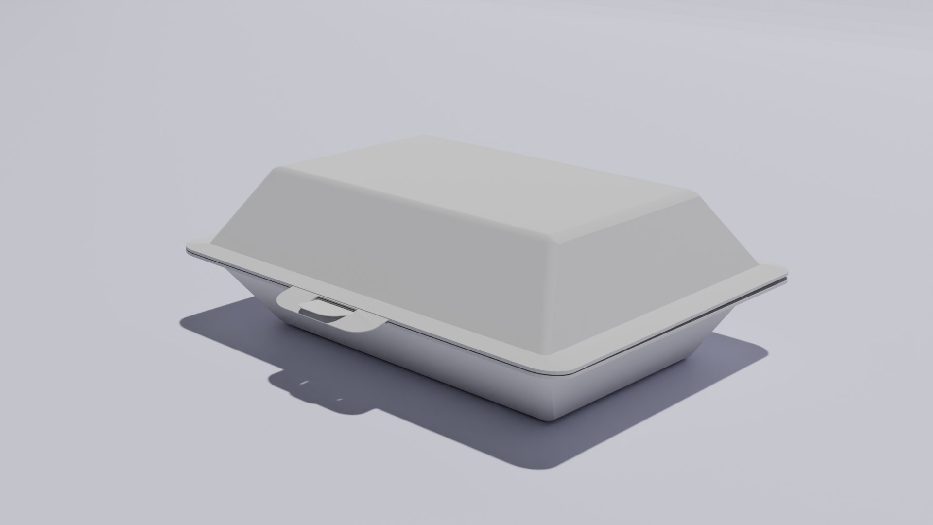 Paper Box Food-to-go Packaging Model - TurboSquid 1531892