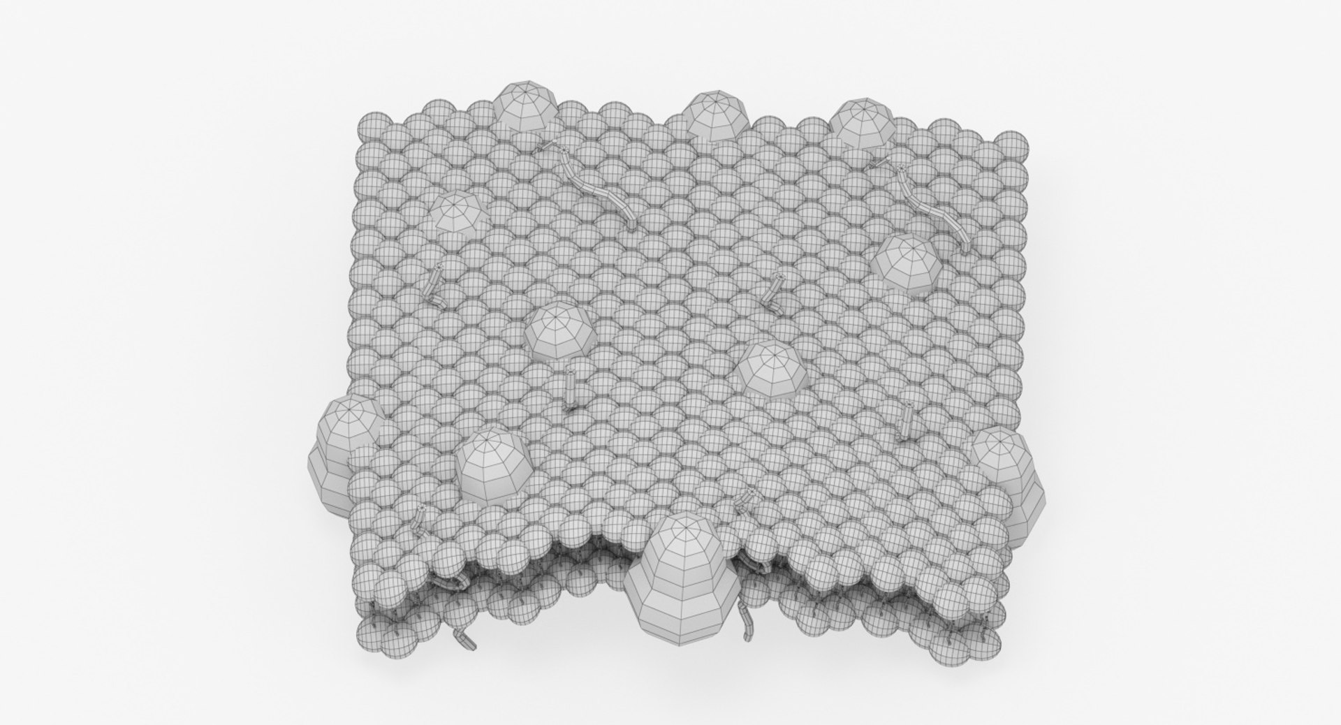 Cell Membrane 3D Model - TurboSquid 1363554