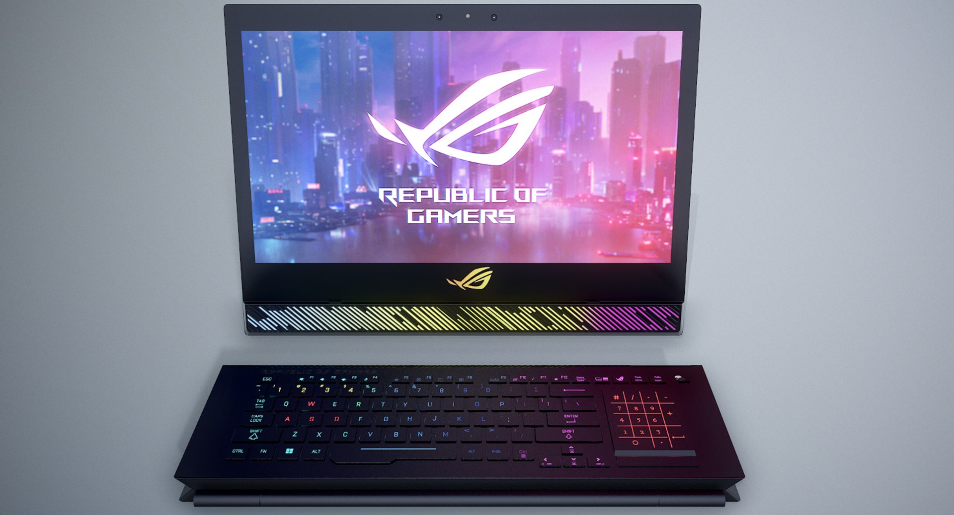 3D Asus Rog Mothership Desktop - TurboSquid 1374524