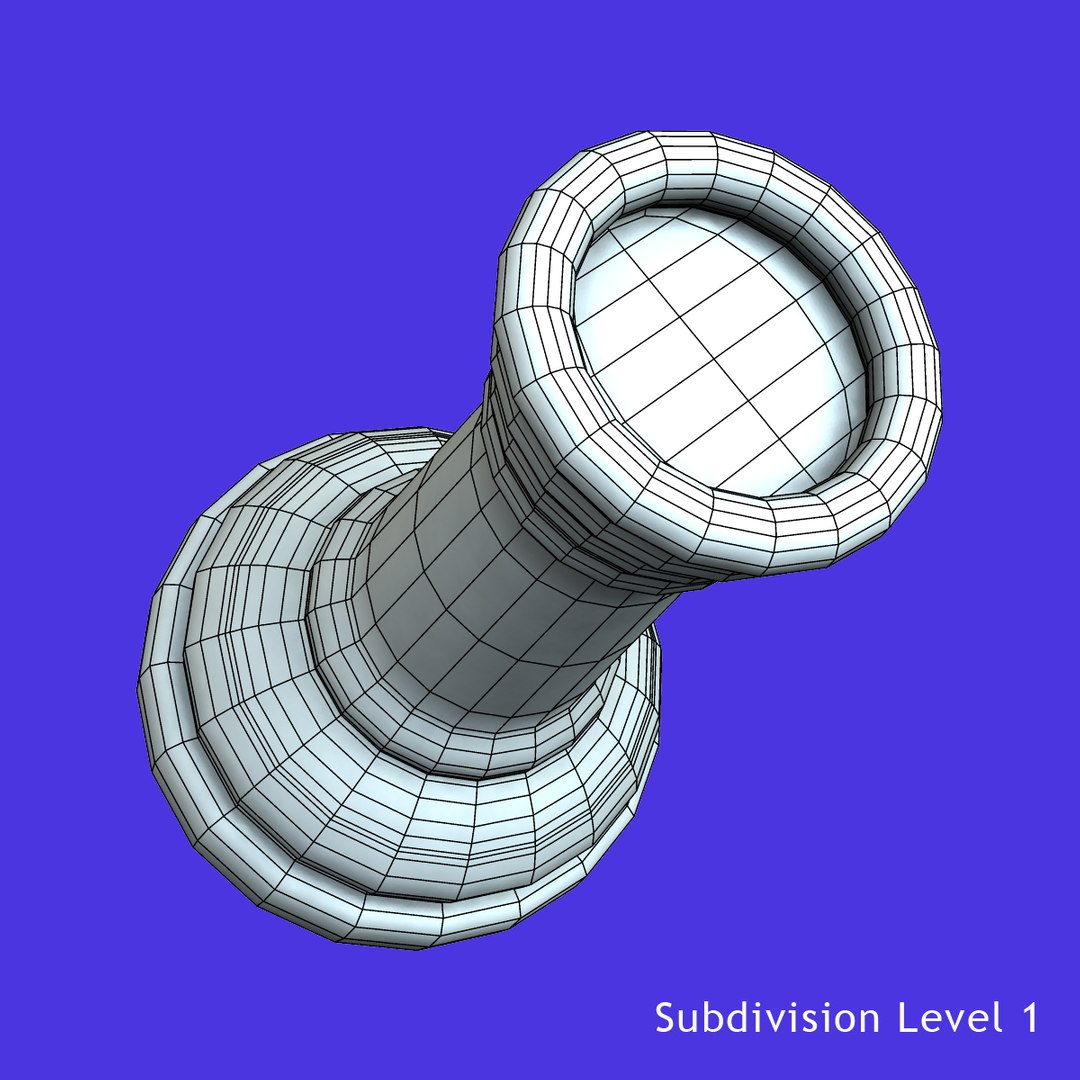 3d Model Rook Chess Pieces Materials Glass