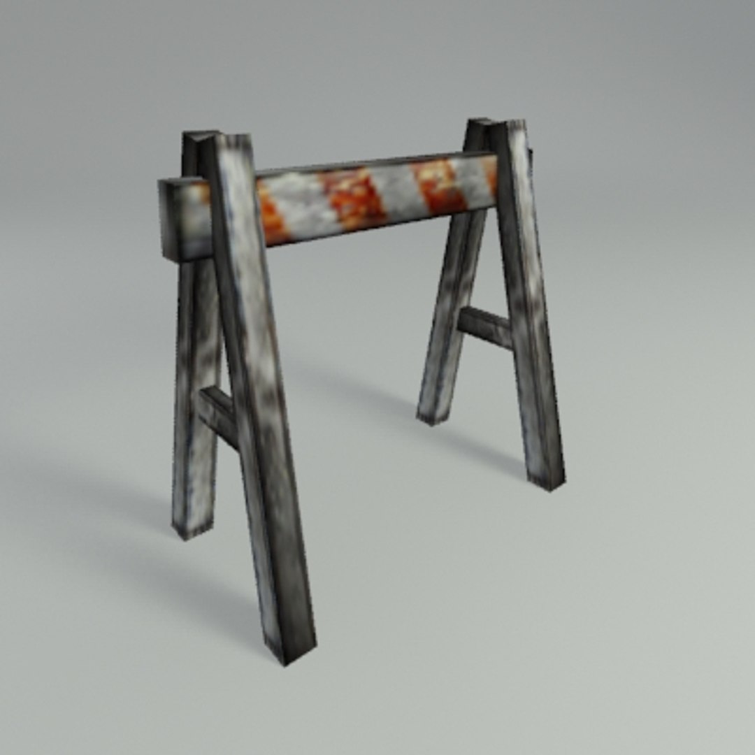 barricade 3d model