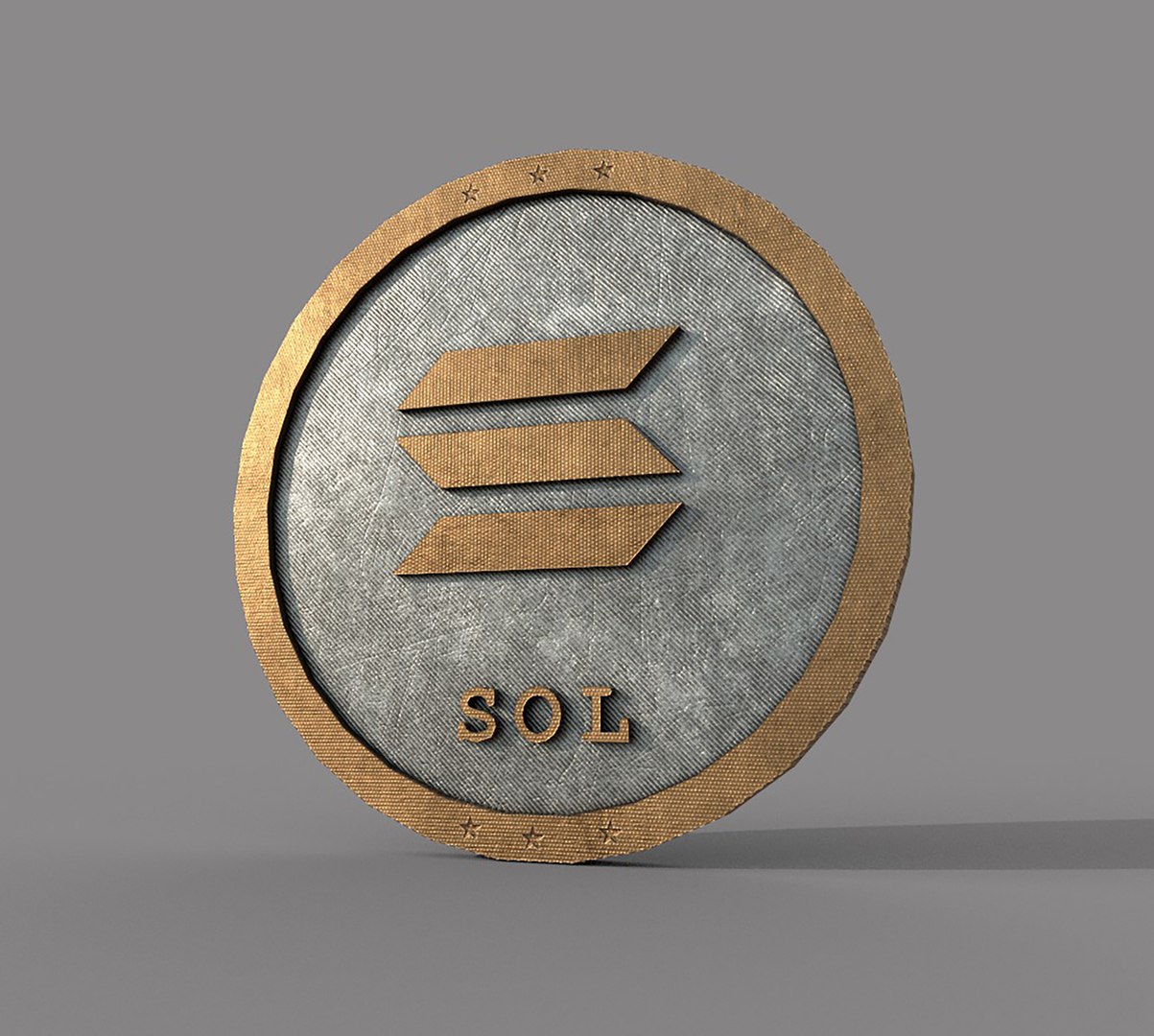 Crypto Coins Set PBR 3D Model - TurboSquid 1767063