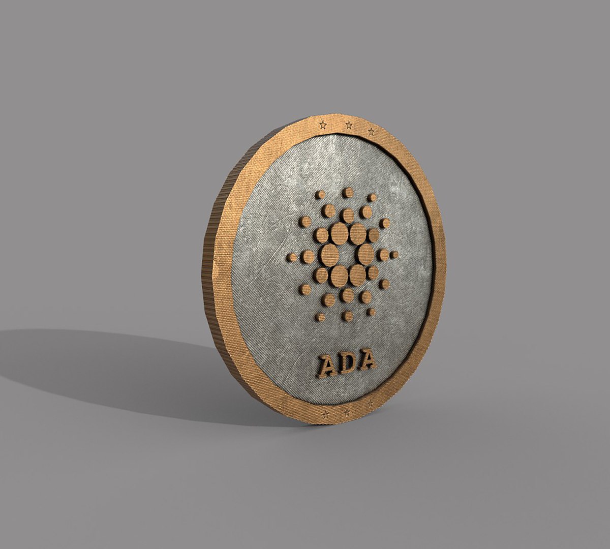 Crypto Coins Set PBR 3D Model - TurboSquid 1767063