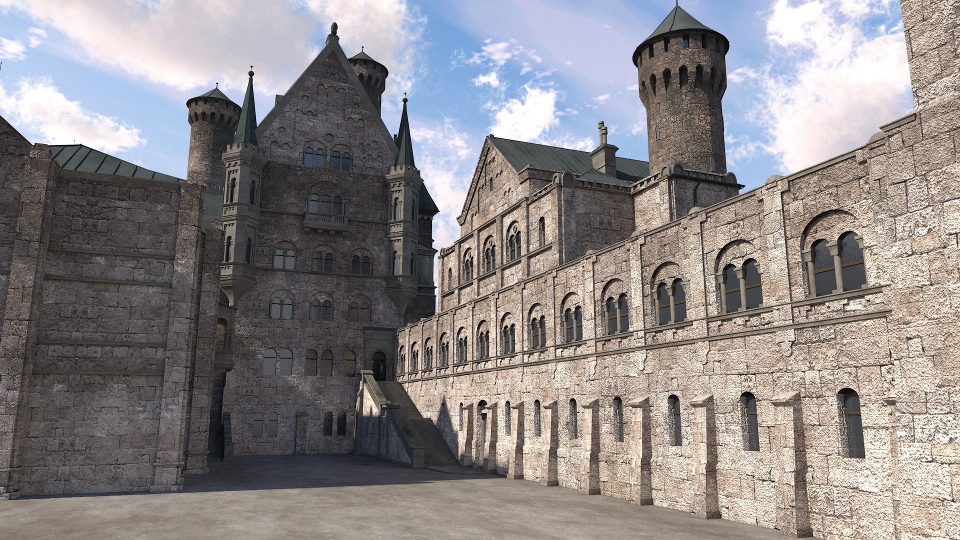 Medieval City Vol 2 3D Model - TurboSquid 2058729