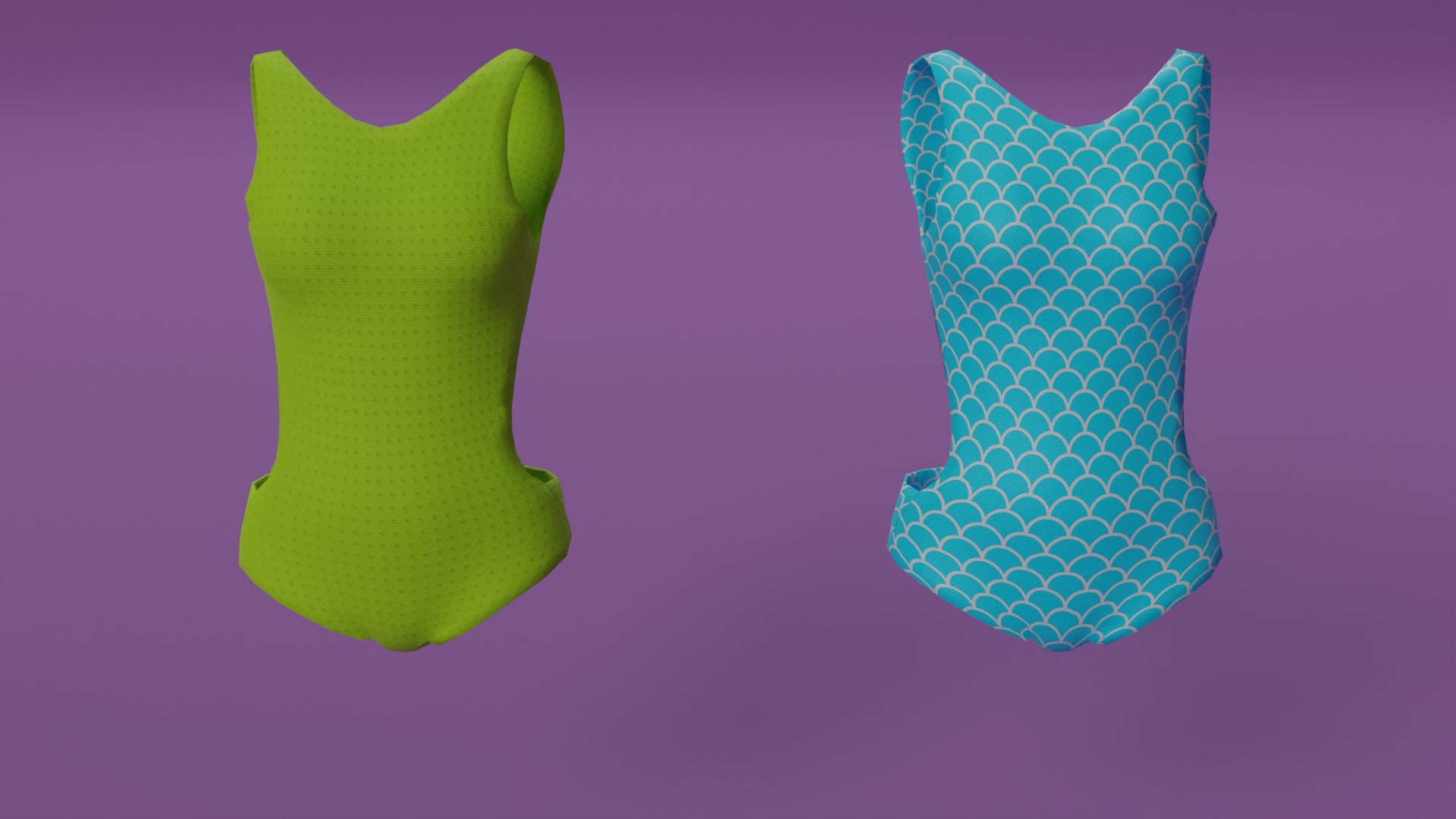 Swimming Costumes pack 3D model - TurboSquid 1975787