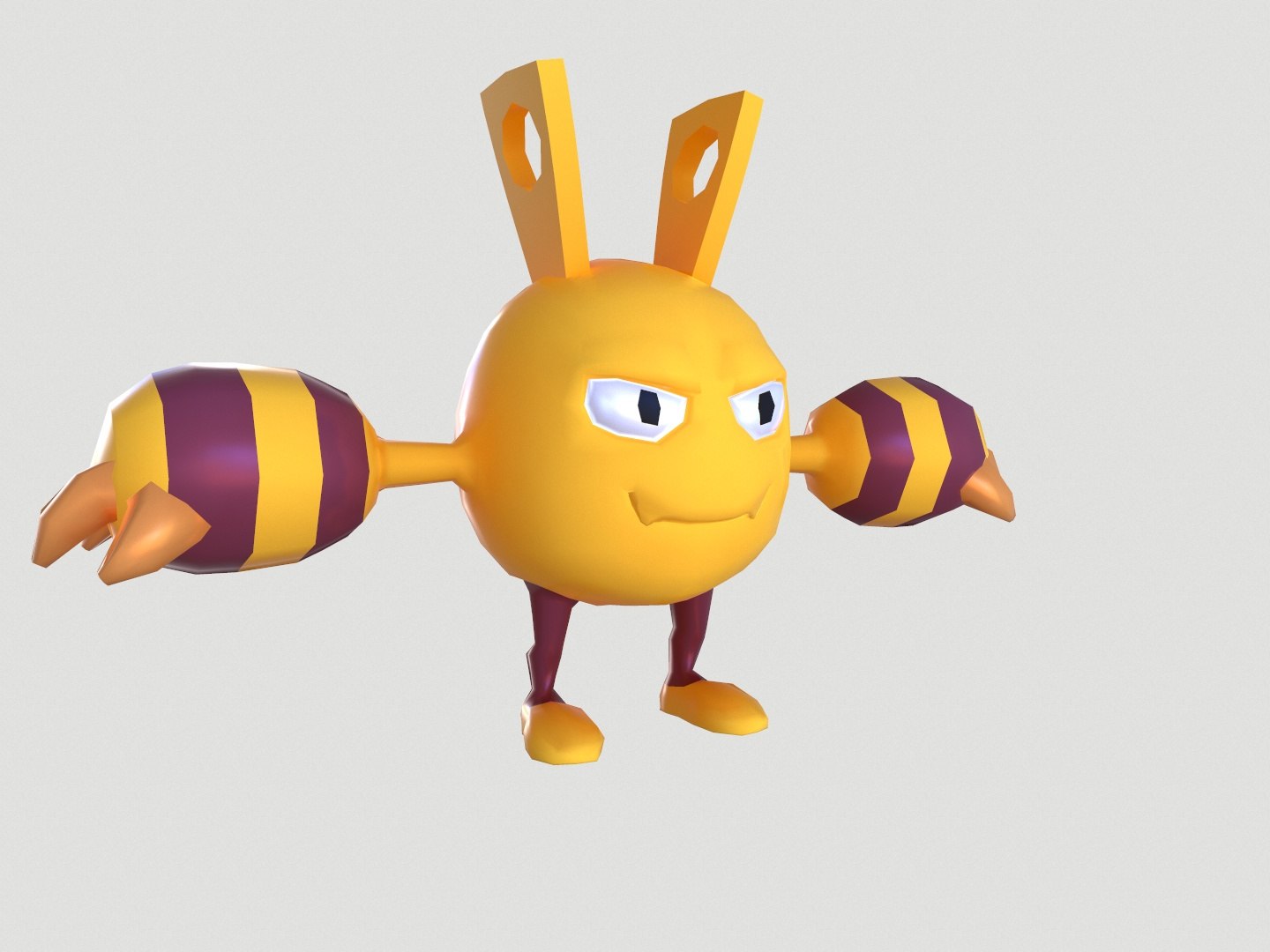 Pokemon elekid 3D model - TurboSquid 1474733