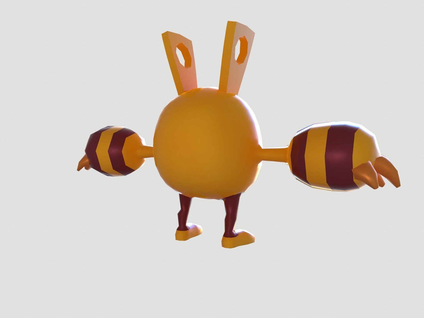Pokemon elekid 3D model - TurboSquid 1474733