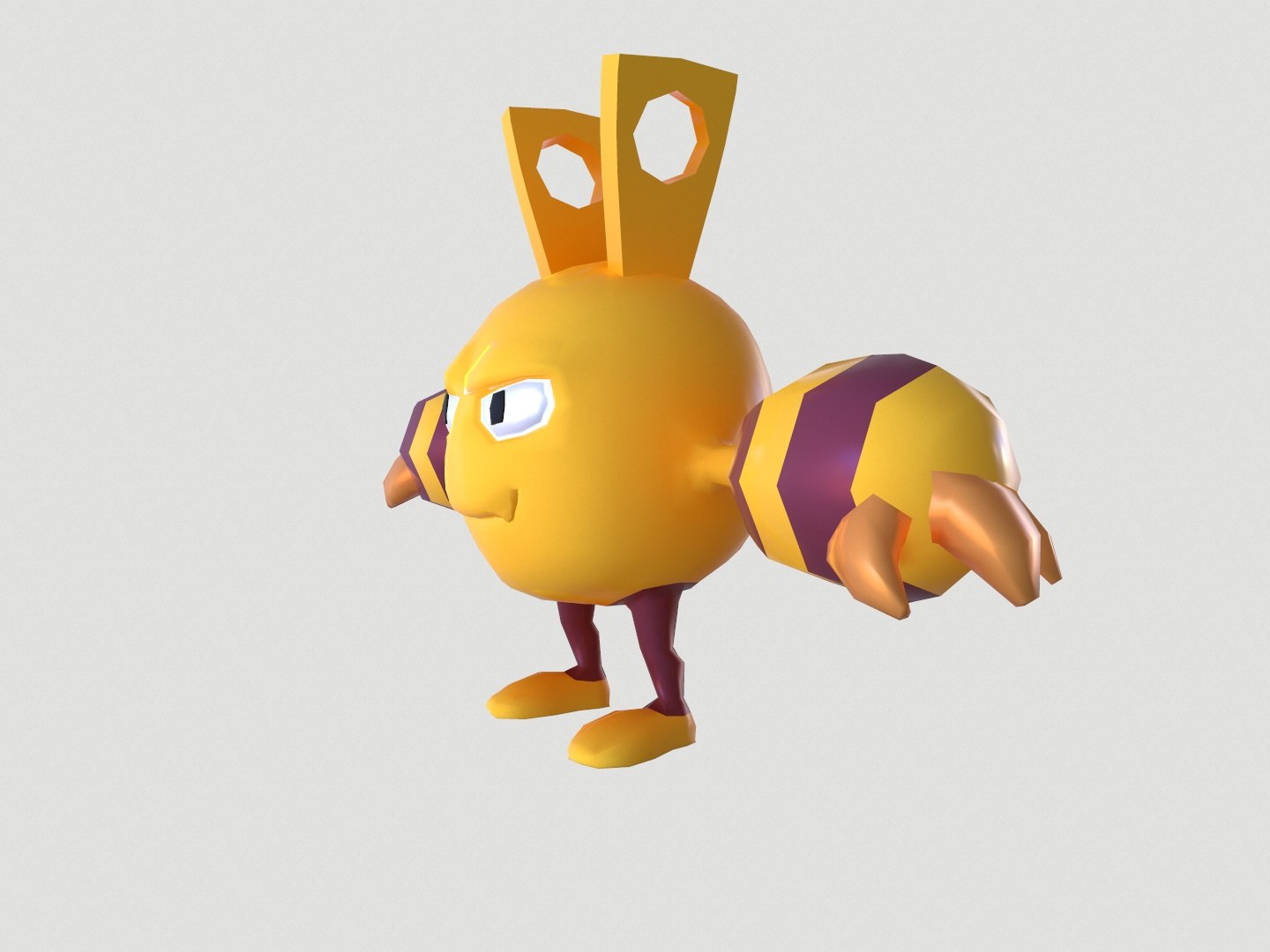 Pokemon elekid 3D model - TurboSquid 1474733