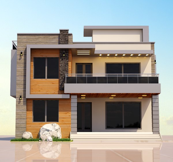 3D модель ЖИЛОЙ ДОМ - TurboSquid 1377282