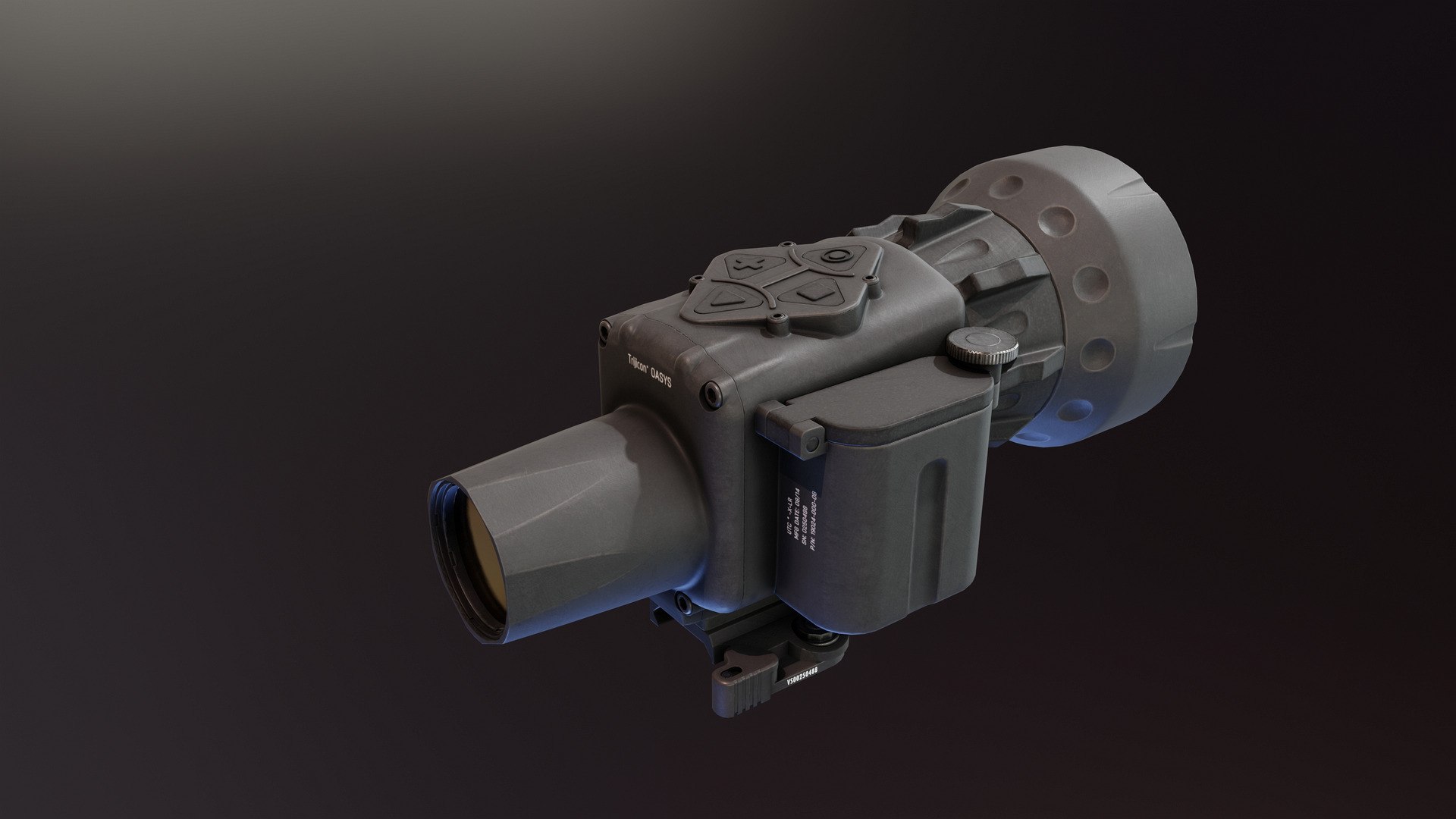 UTCx Thermal Weapon Sight 3D Model - TurboSquid 2246791
