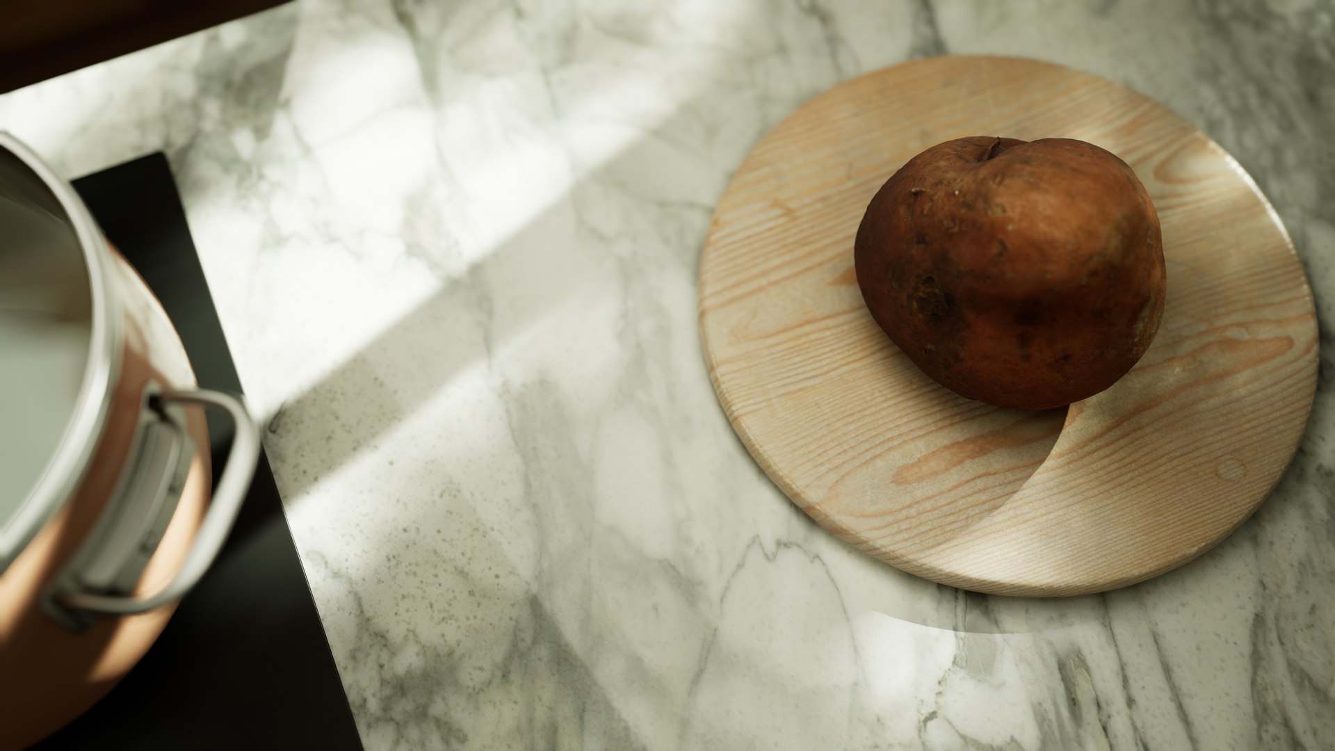 3D 012 - Batat - 01 - Sweet Potato Model - TurboSquid 2010749