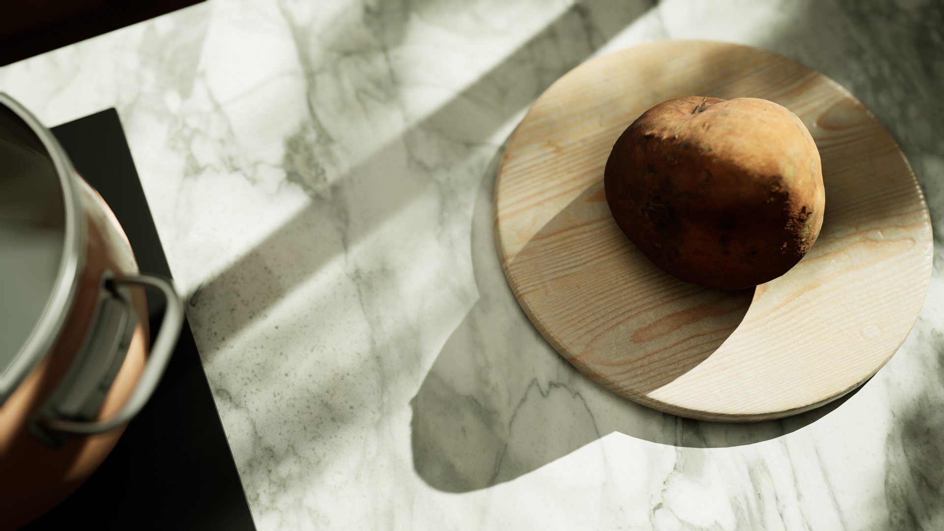 3D 012 - Batat - 01 - Sweet Potato Model - TurboSquid 2010749