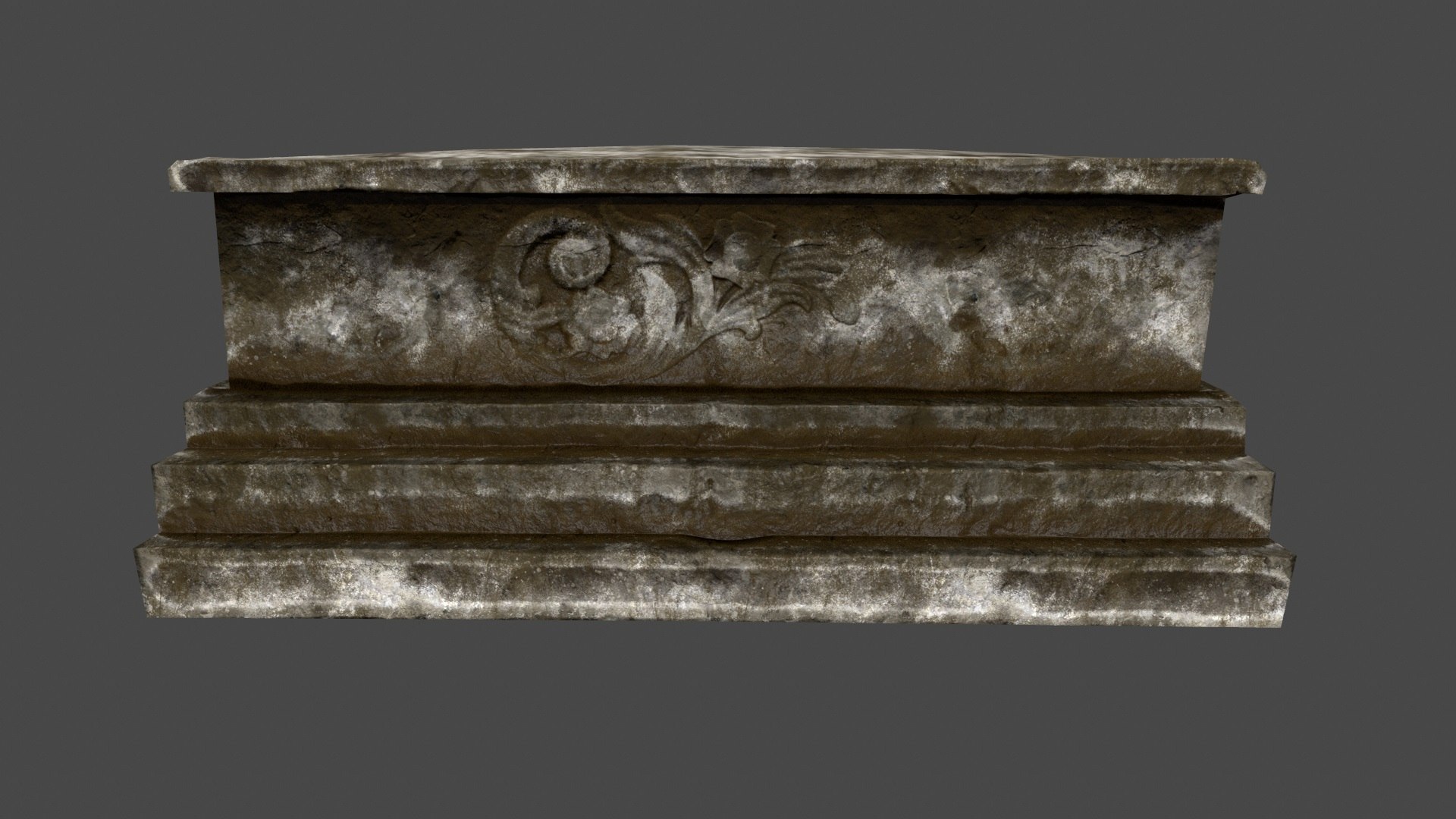3D tomb model - TurboSquid 1284615