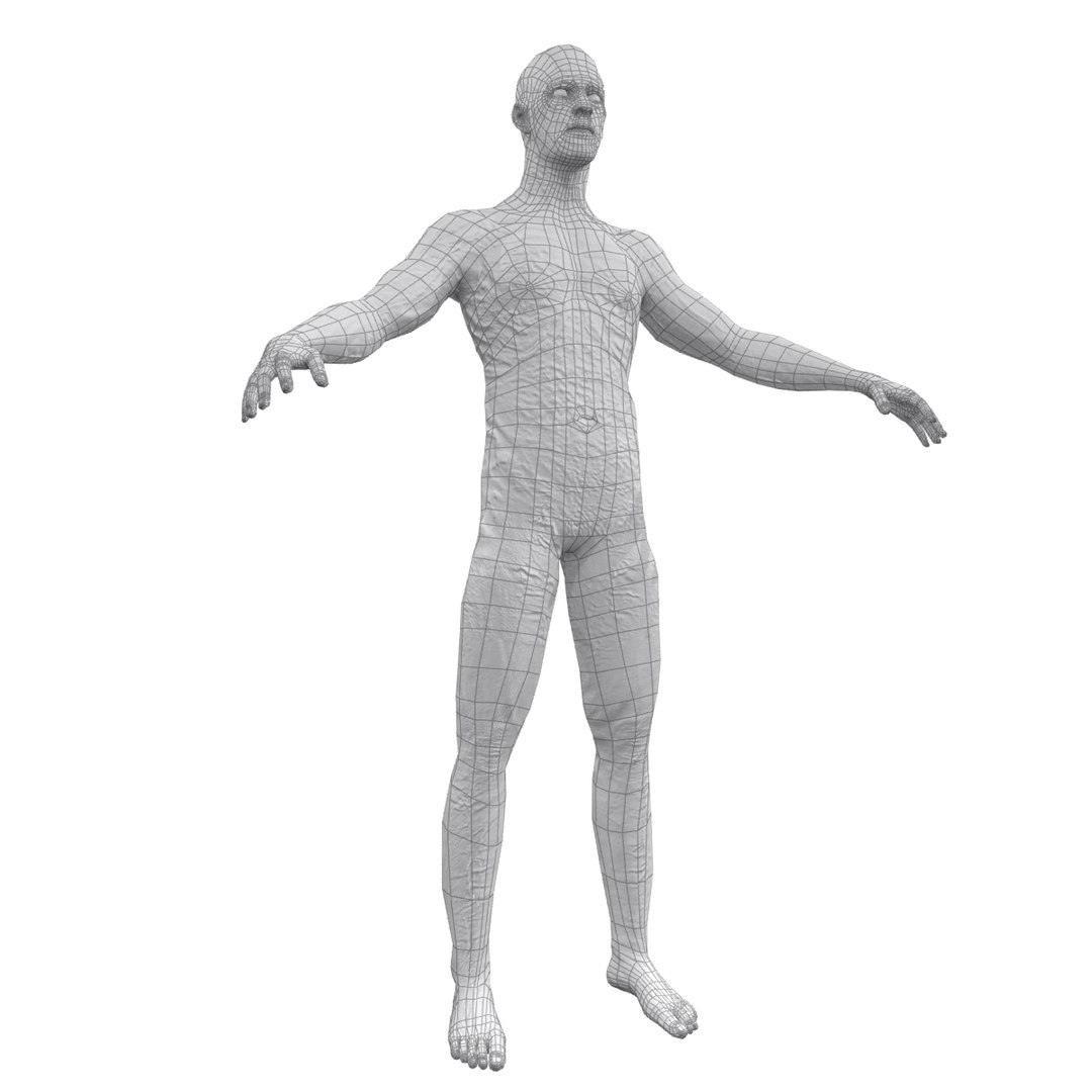 3d Model Zombie Paramedic