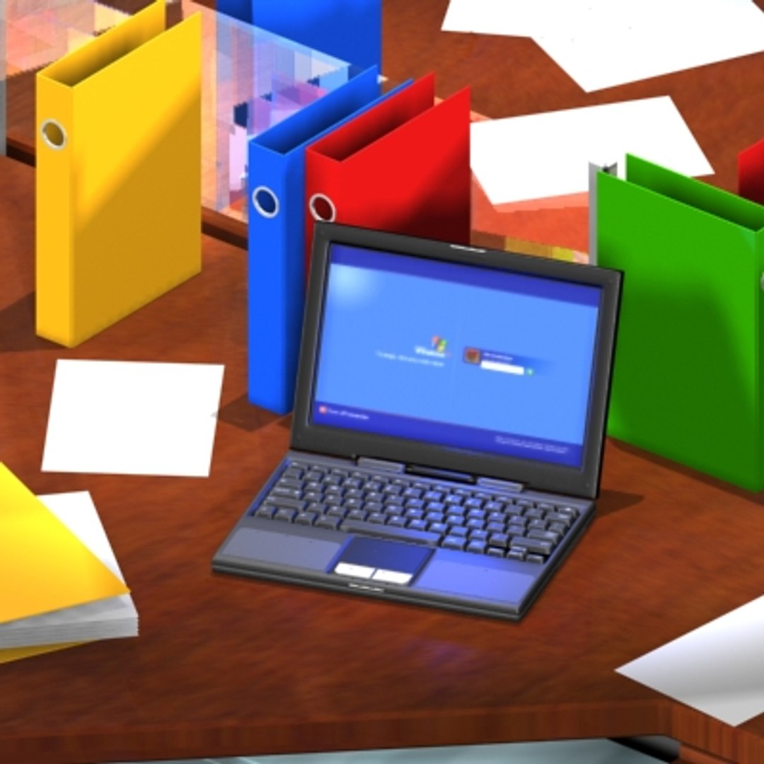 Modular Office Set Obj