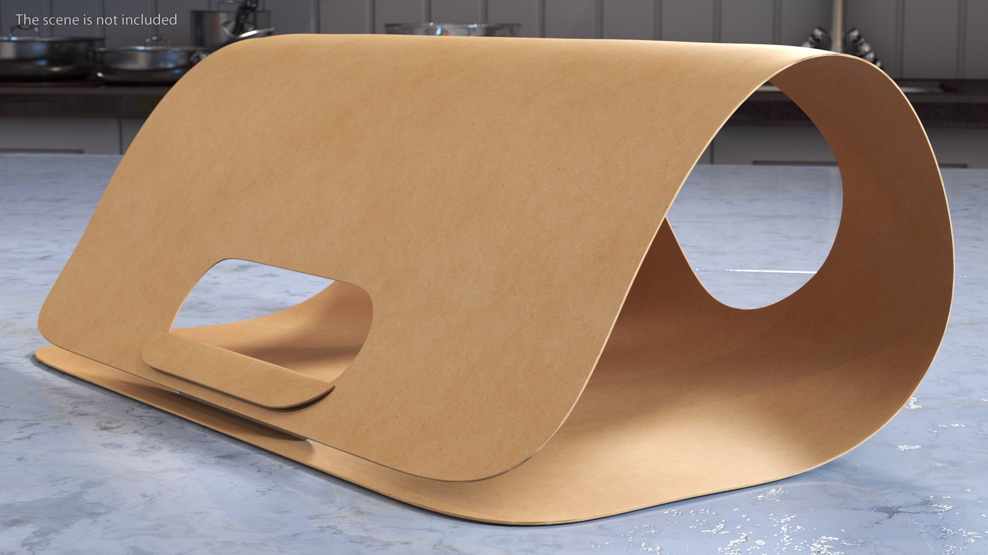 Two Seats Take Away Kraft Paper Cup Carrier Model - TurboSquid 1967529