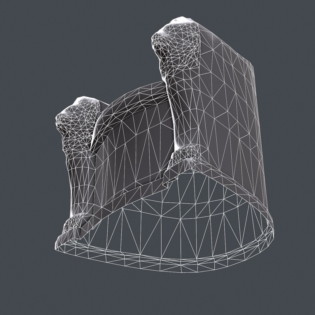 Roman Stone Chair Pbr 3D Model - TurboSquid 1177837
