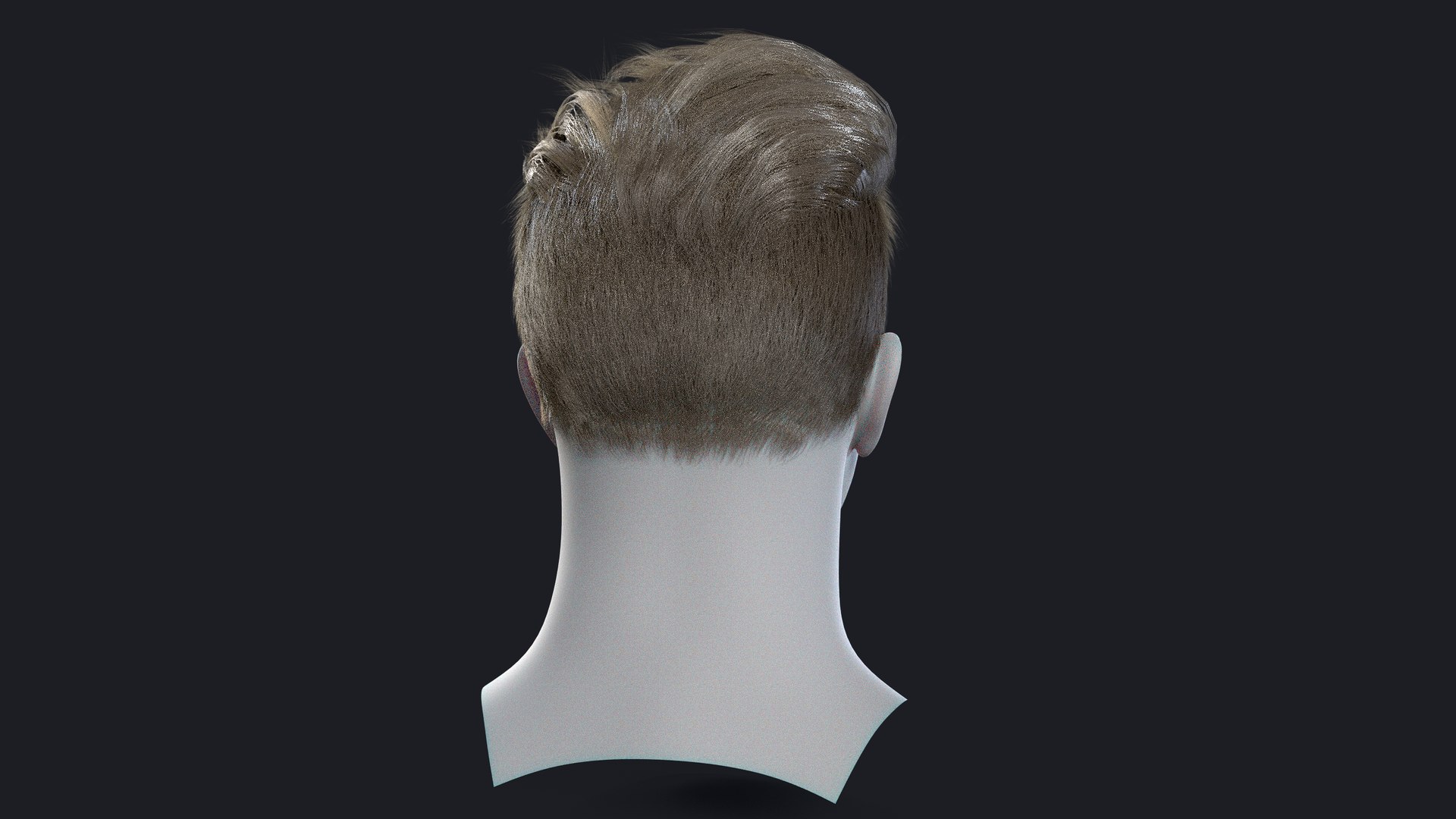 3D Realtime Mens Hairstyle 5 - TurboSquid 2170462