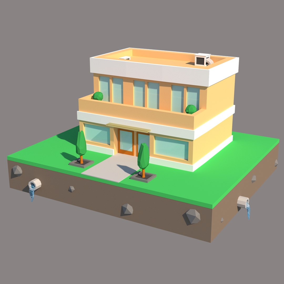 3D Building Scenes Model - TurboSquid 1288190
