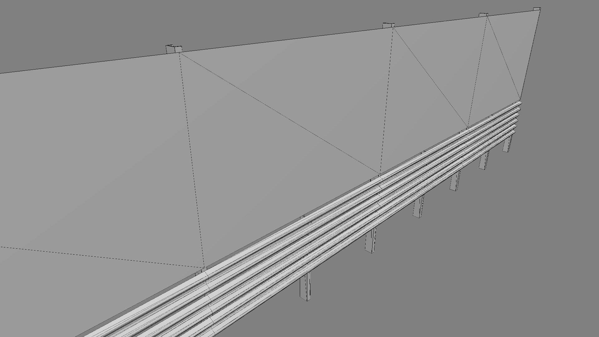 Race track barriers set 3D - TurboSquid 2046158