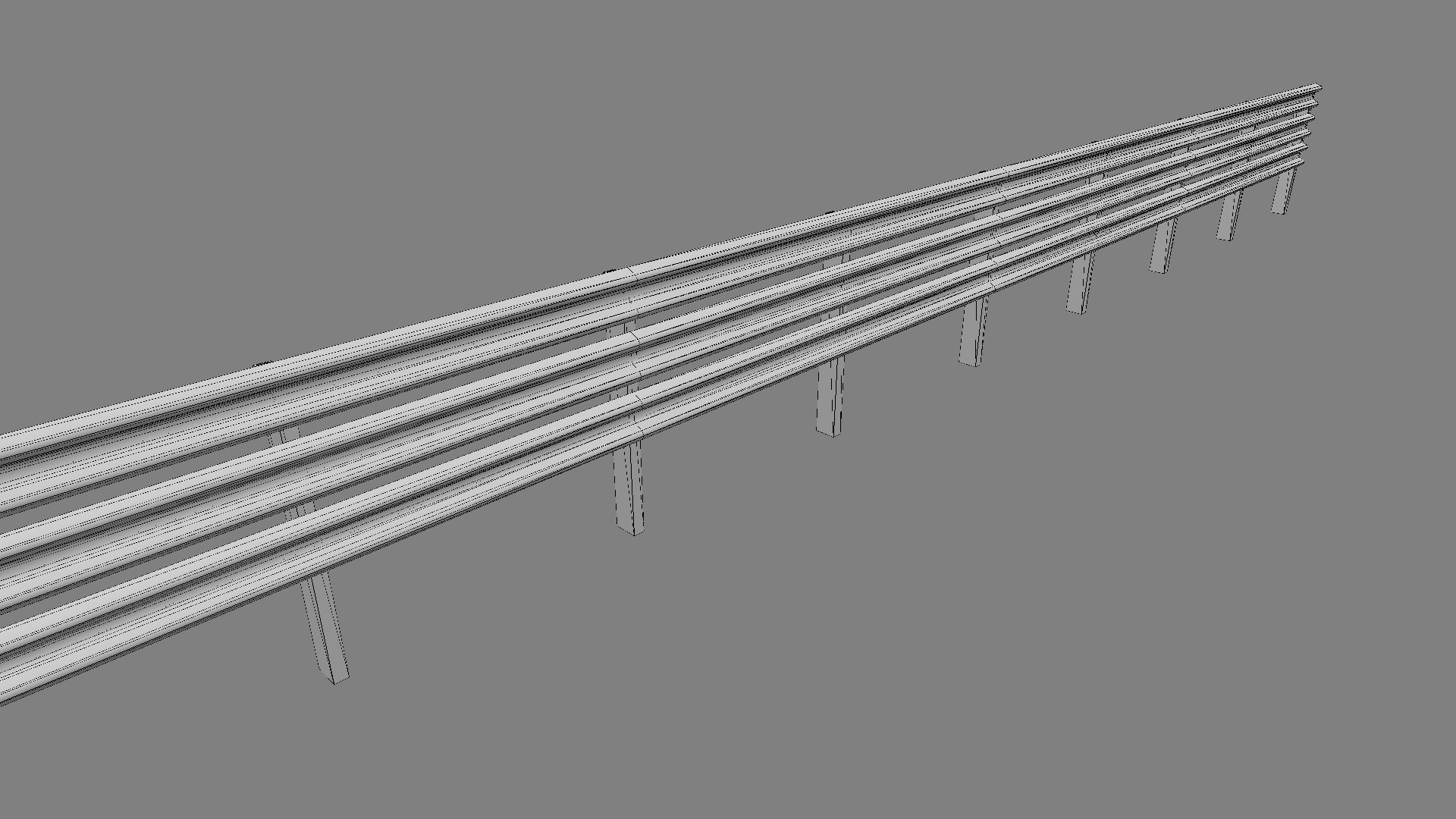Race track barriers set 3D - TurboSquid 2046158