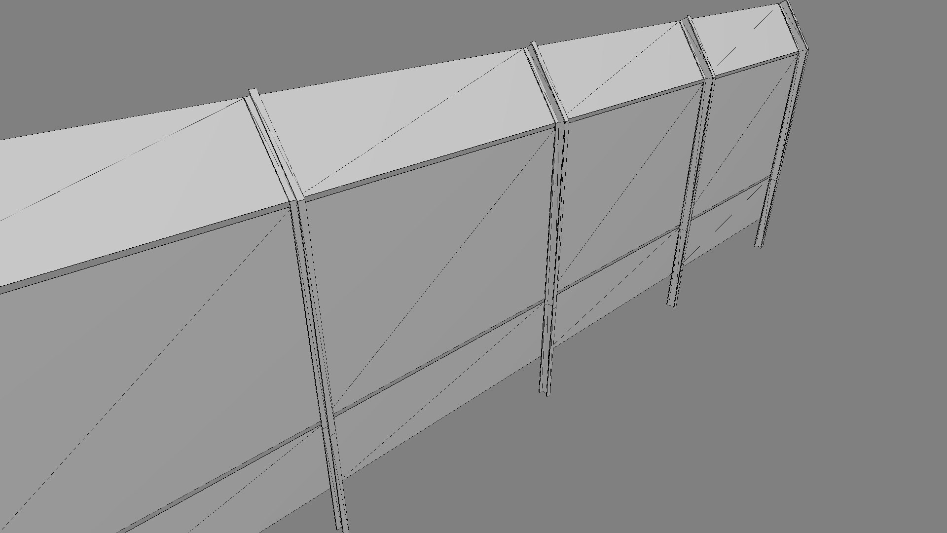 Race track barriers set 3D - TurboSquid 2046158