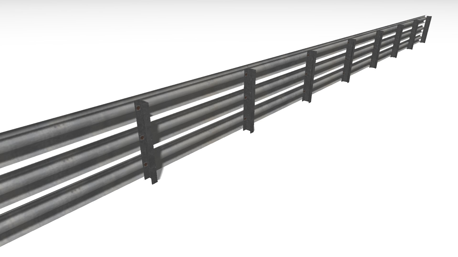 Race Track Barriers Set 3D - TurboSquid 2046158