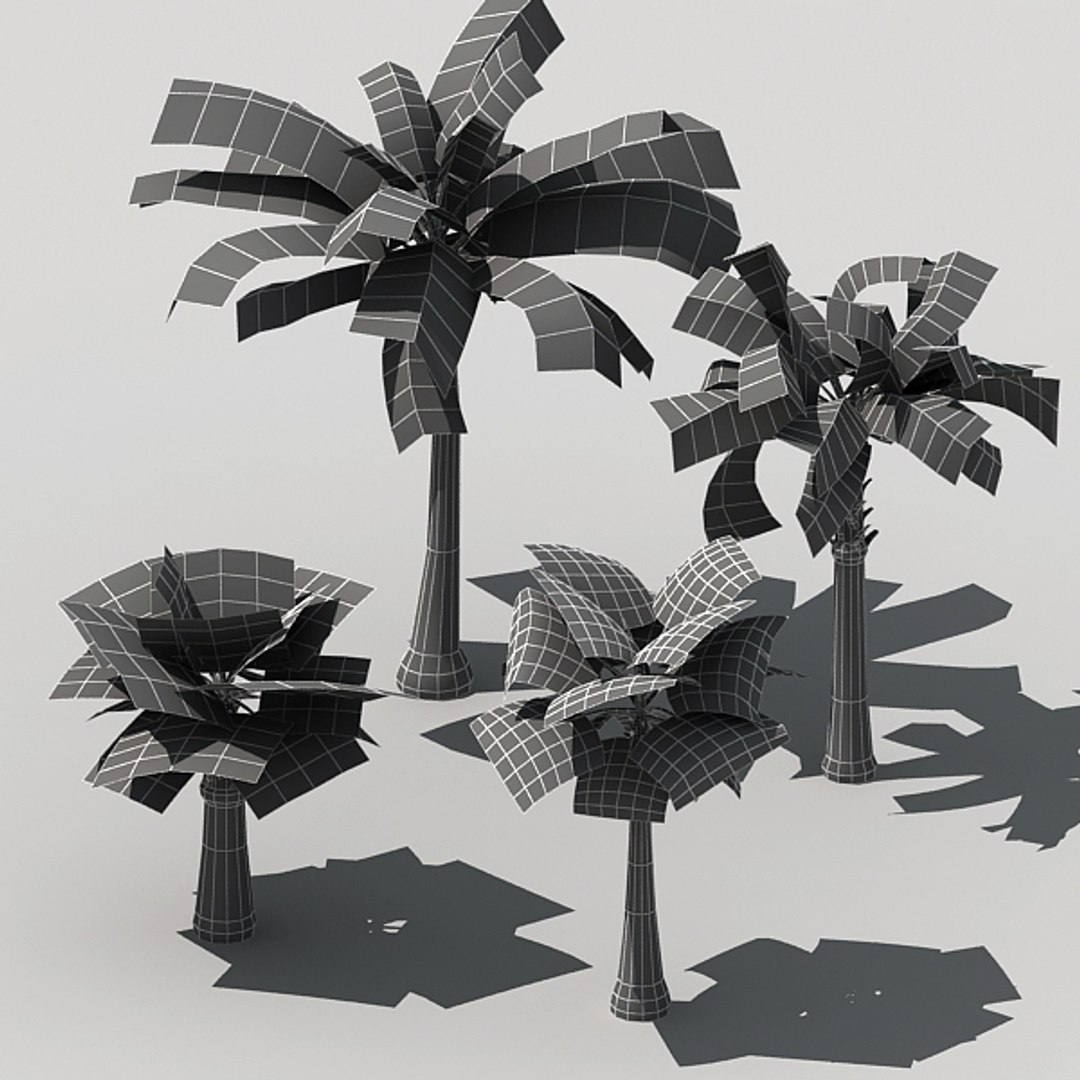 3d Palm Tree Pack