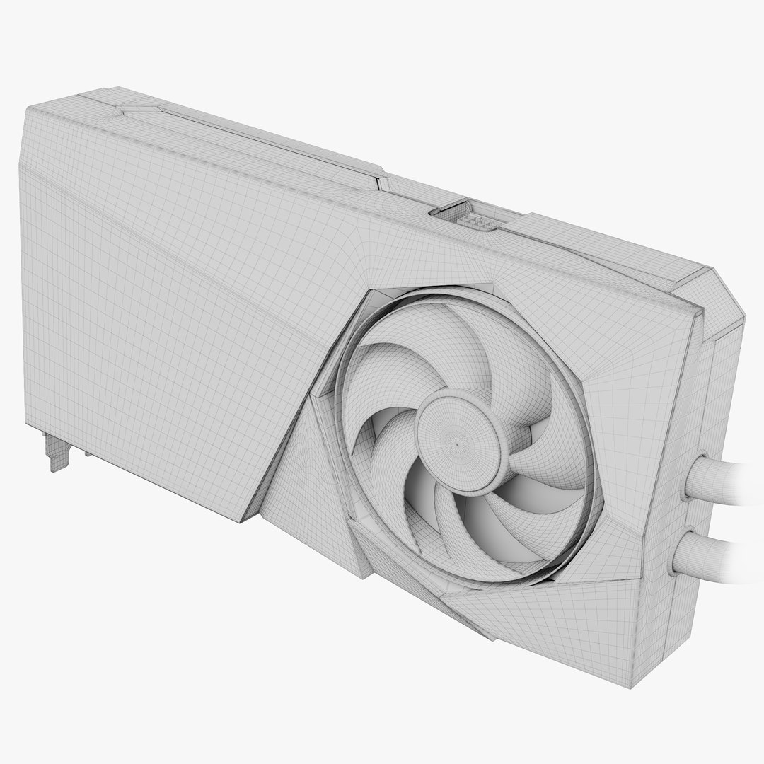 GeForce RTX 5090 32G Suprim Liquid SOC 3D Model - TurboSquid 2352553